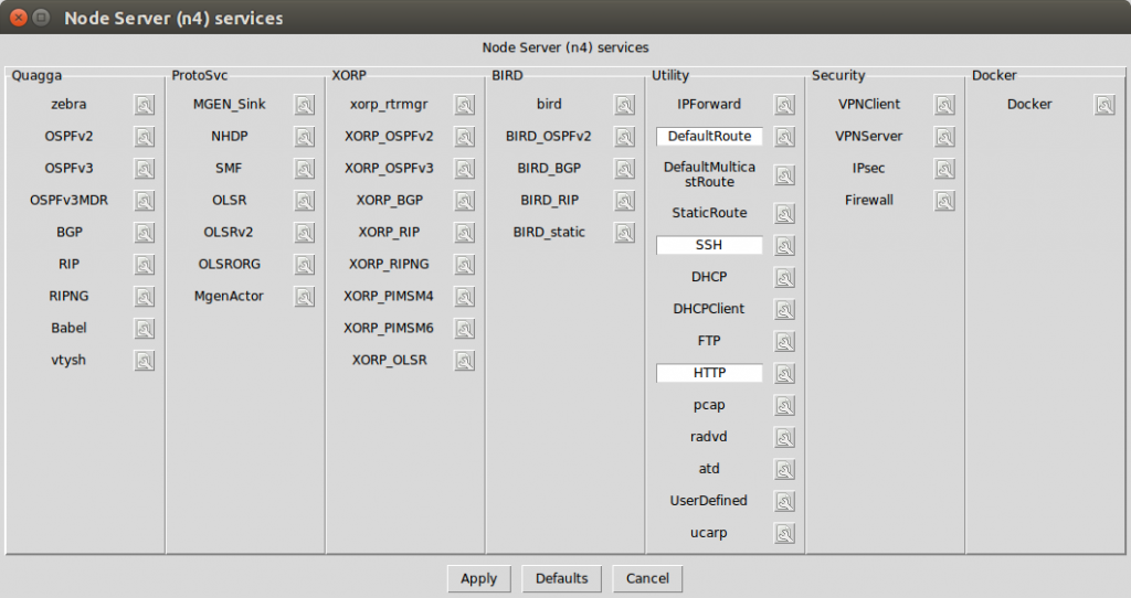 CORE Network Emulator – El Blog de Marcelo!